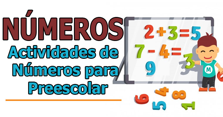 Actividades de Números para Preescolar – Biblioteca del Maestro